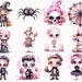 Watercolor Pastel Halloween Clipart, Pasteloween Clipart, Cute Pastel ...