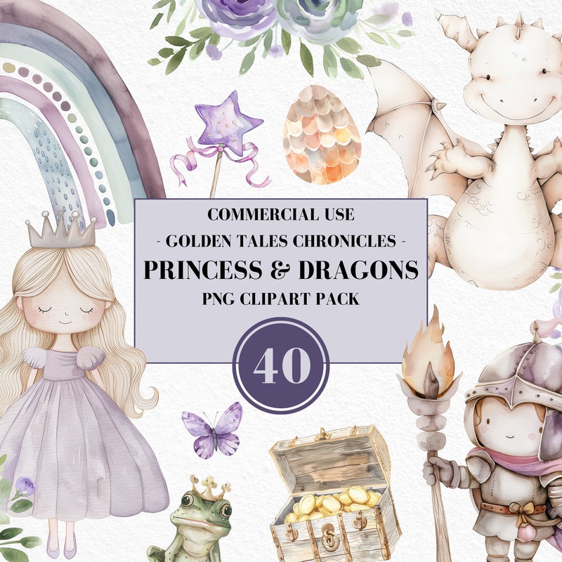 Knight and Princess Art - Etsy