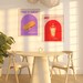 University of Virginia Corner Prints, Six Colorful UVA Corner ...