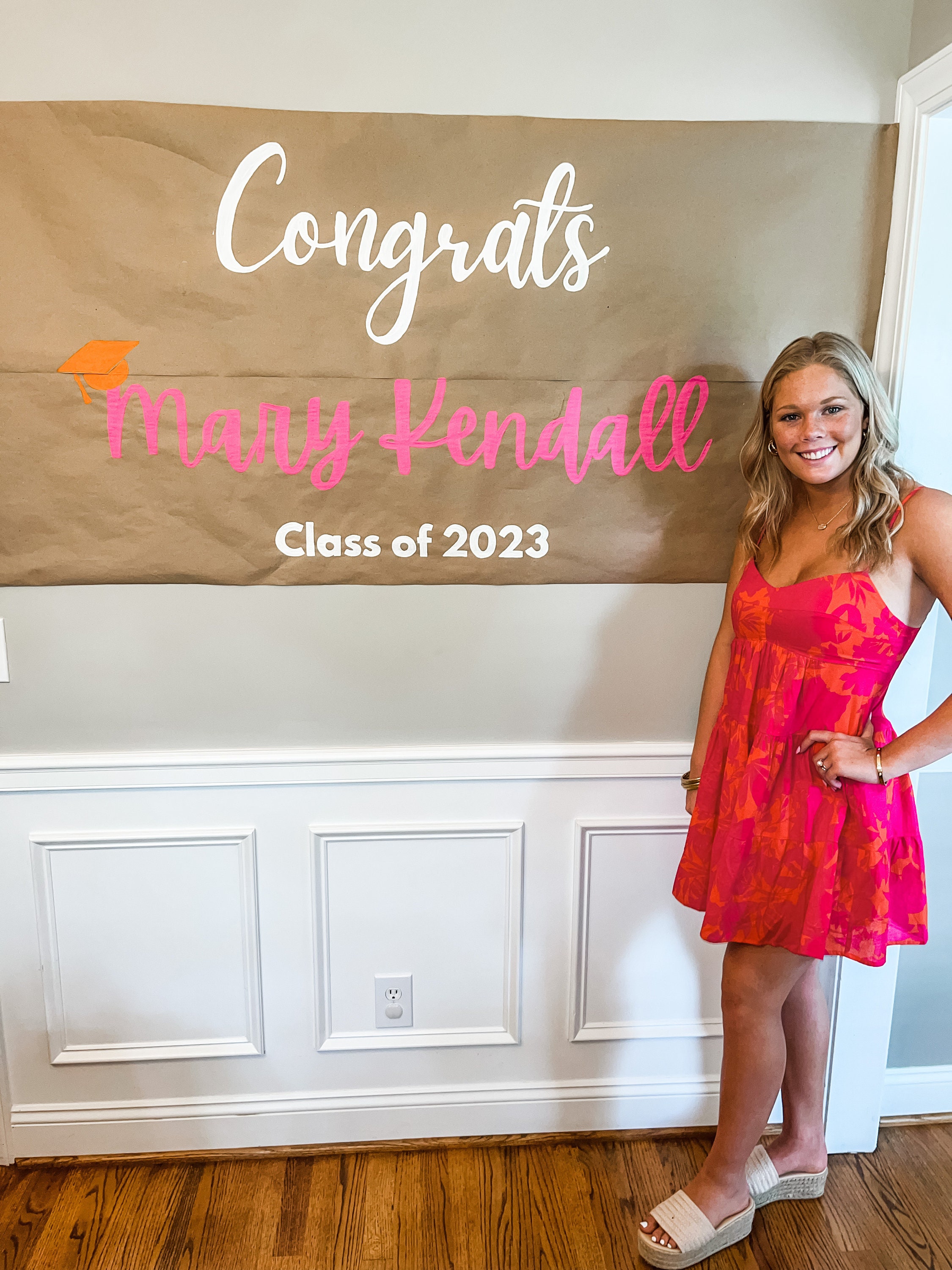 Graduation Party Painted Banner - Etsy