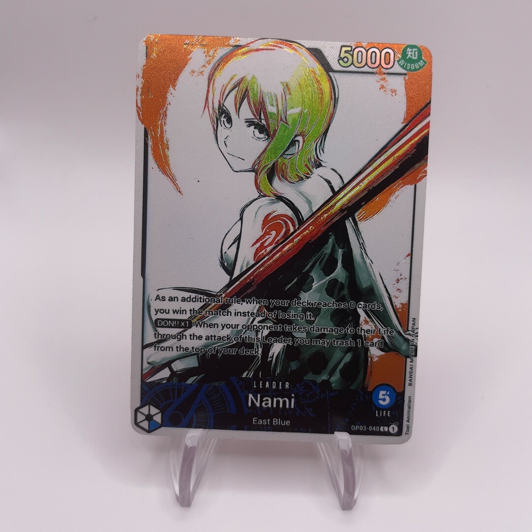 4 Proxy Leaders of OP03: Katakuri, Nami, Ace and Iceburg One Piece TCG ...