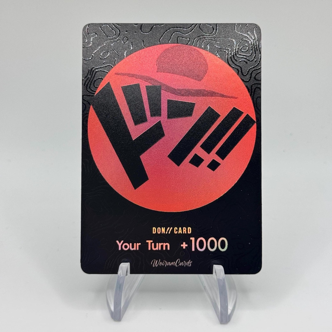 DON!! Straw Hat Inspired Cards Pack of 10 - Etsy