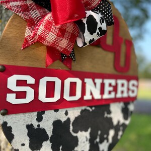 OU Door Hanger | Oklahoma | OU Door Sign | Oklahoma Sooners ...
