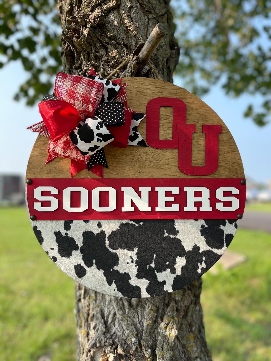 OU Door Hanger | Oklahoma | OU Door Sign | Oklahoma Sooners ...