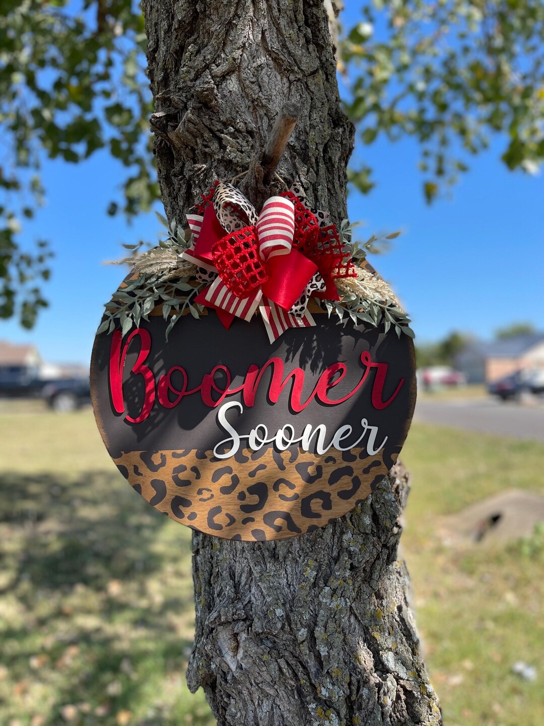 OU Door Hanger | Oklahoma | OU Door Sign | Oklahoma Sooners ...