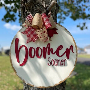 OU Door Hanger | Oklahoma | OU Door Sign | Oklahoma Sooners ...