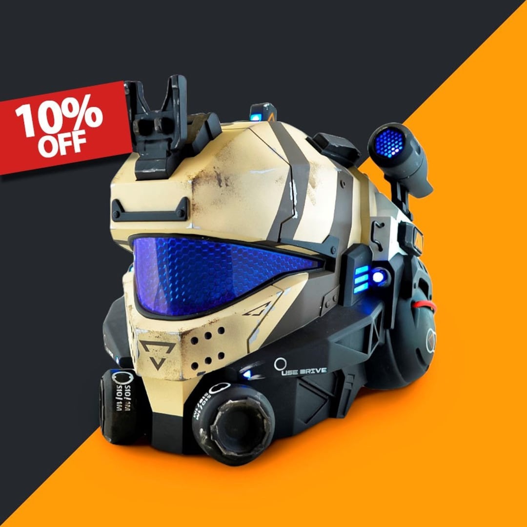 Titanfall 2 Pulse Blade Pilot Helmet / Cosplay Helmet / Vanguard Pilot ...