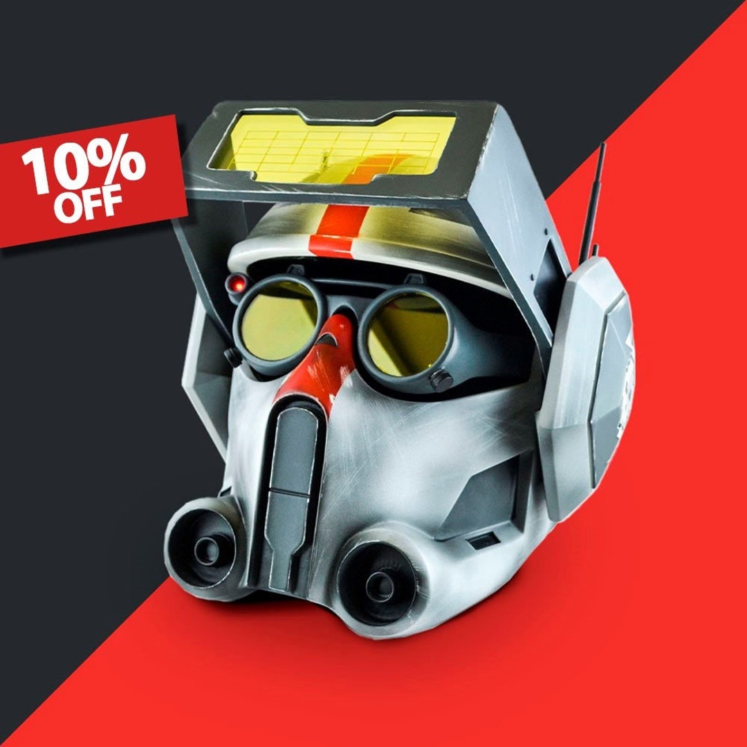 Tech Bad Batch Cosplay Helmet / the Bad Batch / Clone Trooper / Star ...