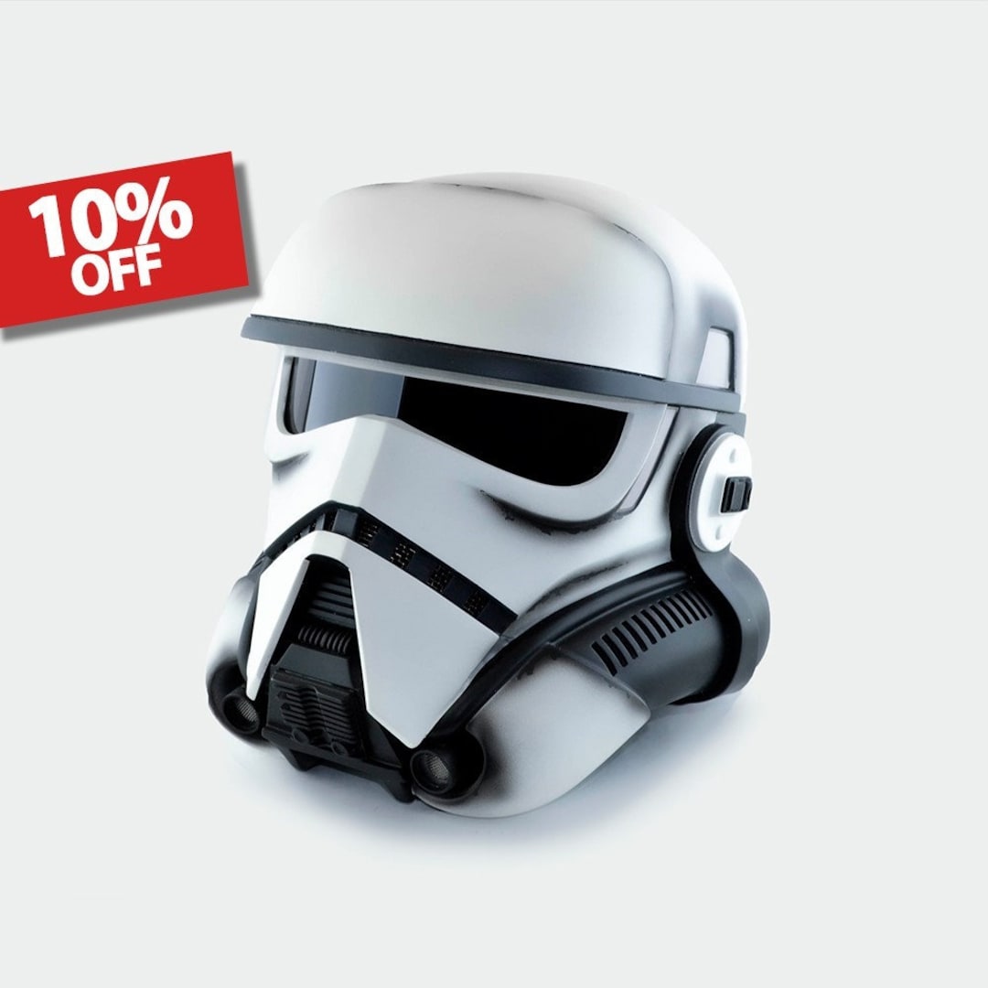 Patrol Trooper Damaged / Cosplay Helmet / Imperial Trooper / - Etsy