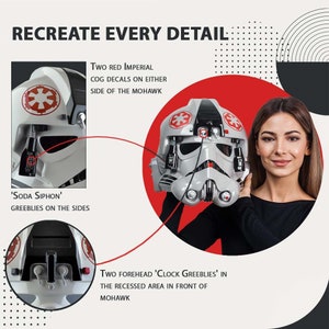 At at Driver Cosplay Helmet Starwars Gifts / Star Wars Helmet for ...