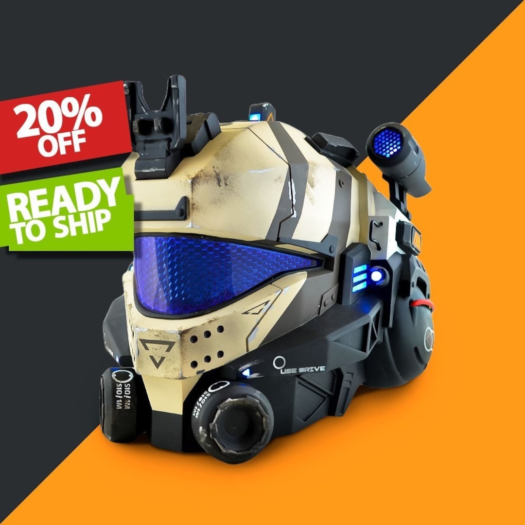 Titanfall 2 Pulse Blade Pilot Helmet / Cosplay Helmet / Vanguard Pilot ...