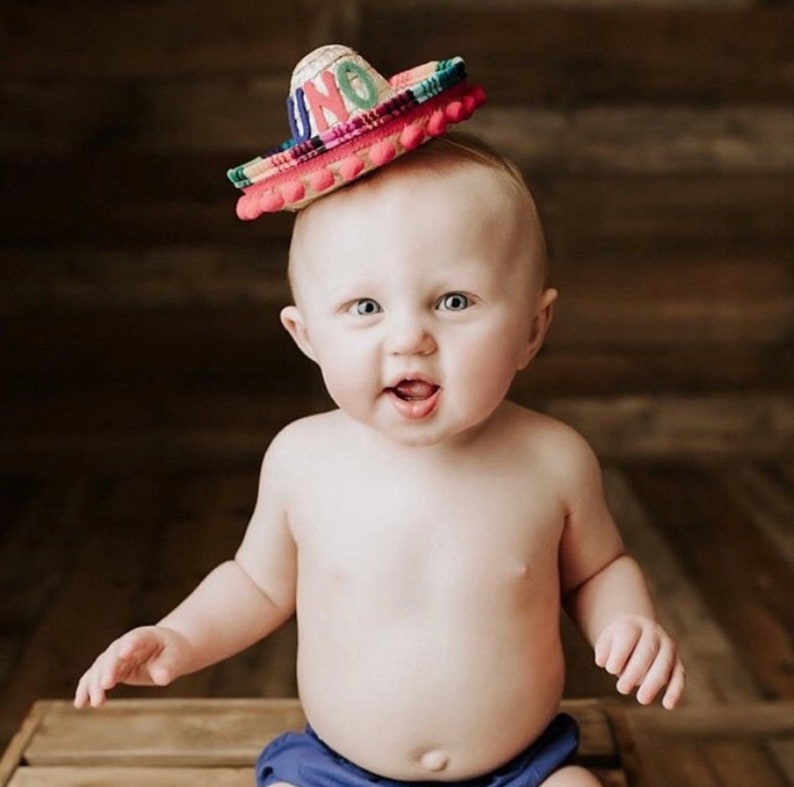 Uno First Birthday, Mini Sombrero, Fiesta Hat, Dos Party, Cinco De Mayo ...