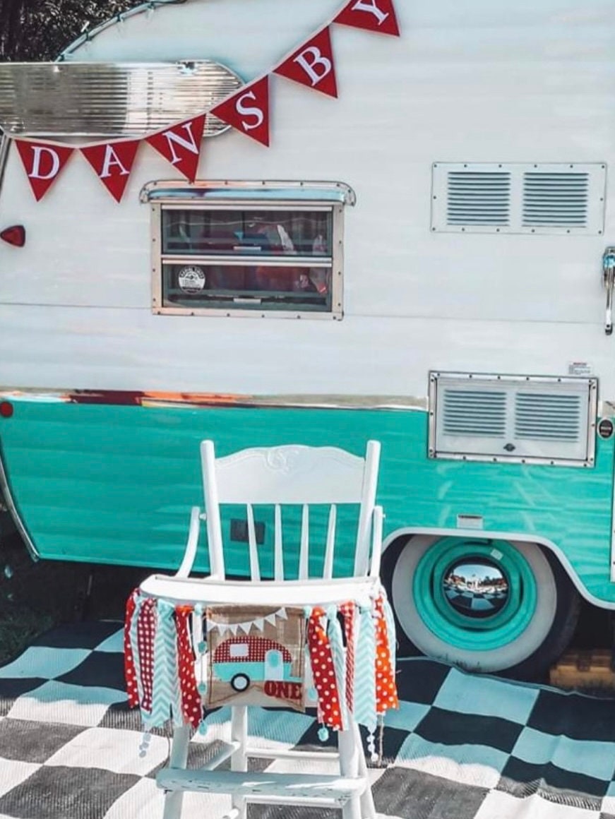 Camping Highchair Banner 1st Birthday High Chair Sign One - Etsy