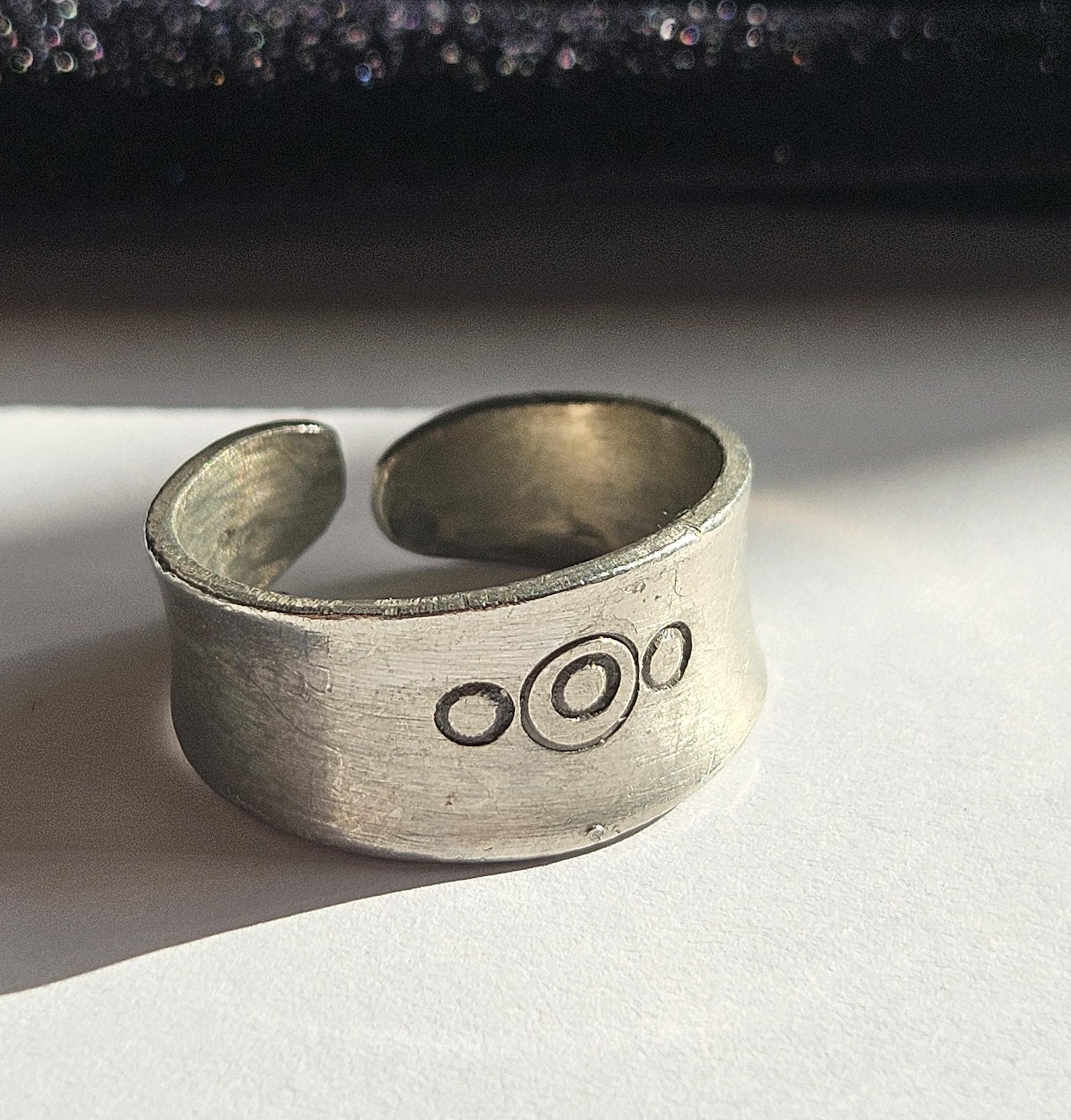 Modernist Scandinavian Ring Vintage Asoe Denmark Napkin Ring Designer ...