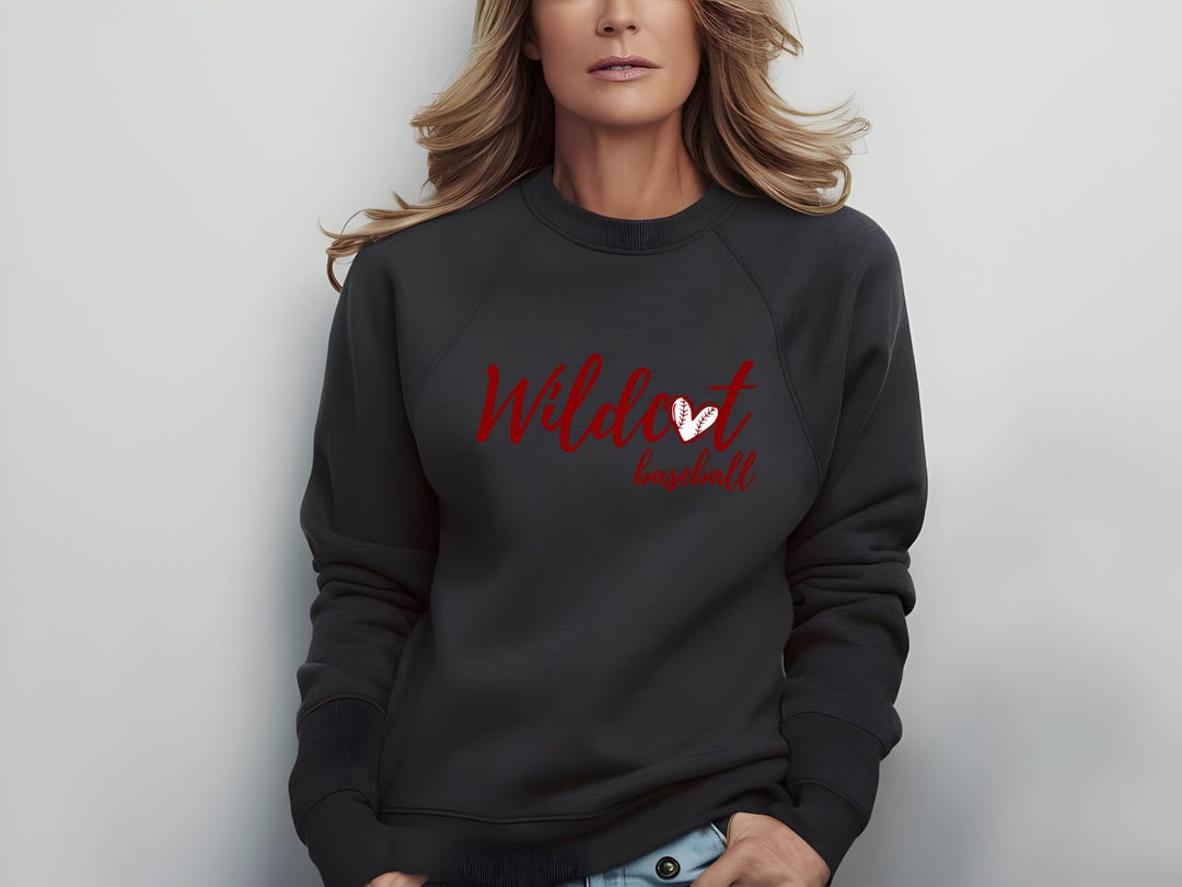 Wildcat Love Baseball Shirt - Team Spirit Tee for Fans & Players - Etsy
