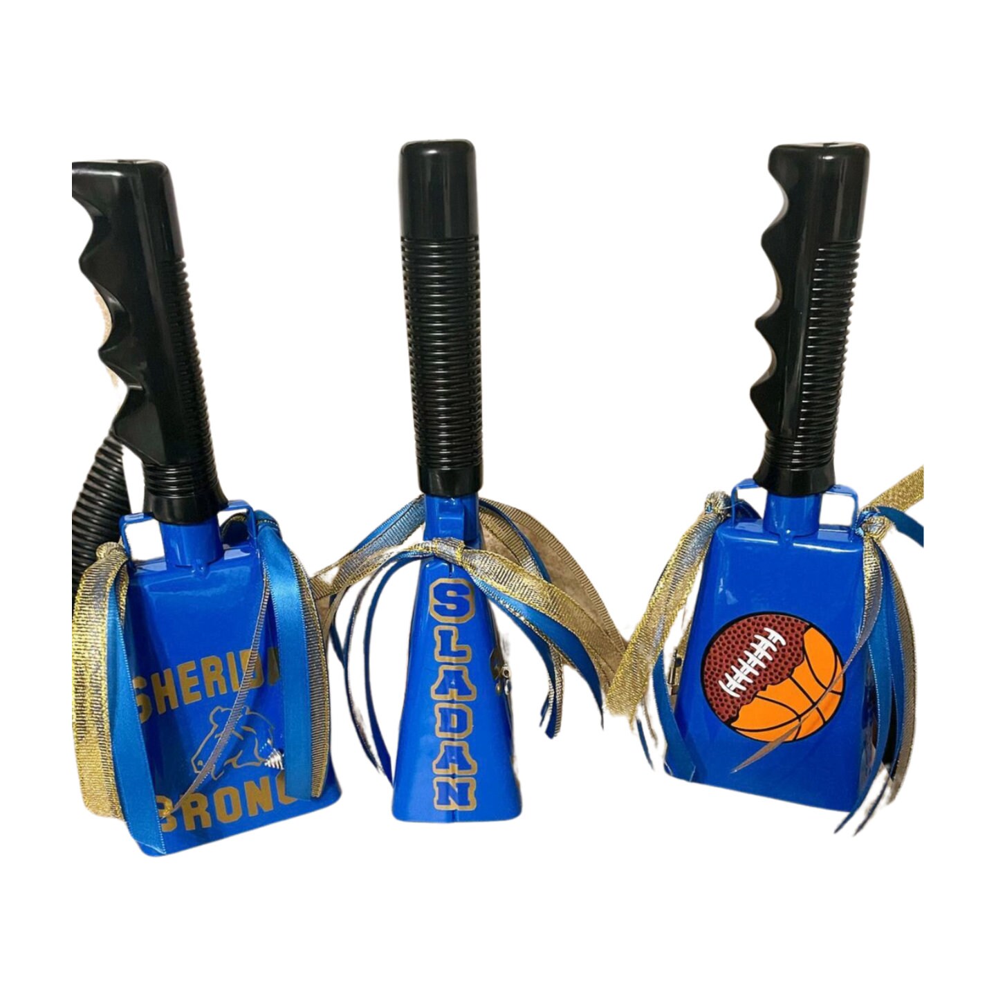 Customized Team Spirit Cowbells - Personalized Cheer for Your MVP! - Etsy