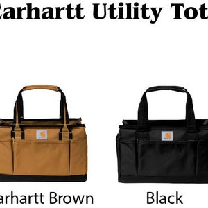 Personalized Carhartt Utility Tote - Etsy