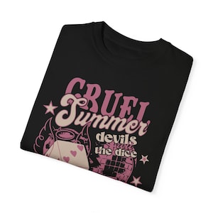 Cruel Summer T Shirt, Taylor Swiftie Merch, Lover Album, Devils Roll ...
