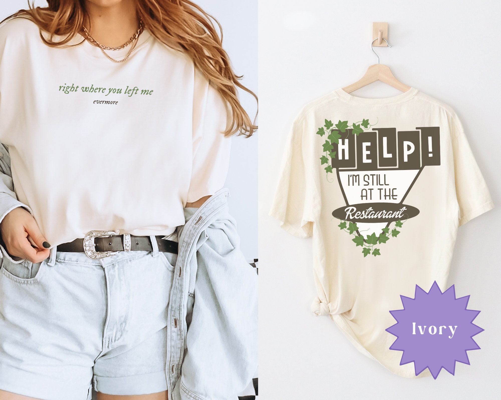 Right Where You Left Me Evermore T-shirt, Evermore Merch, Evermore ...