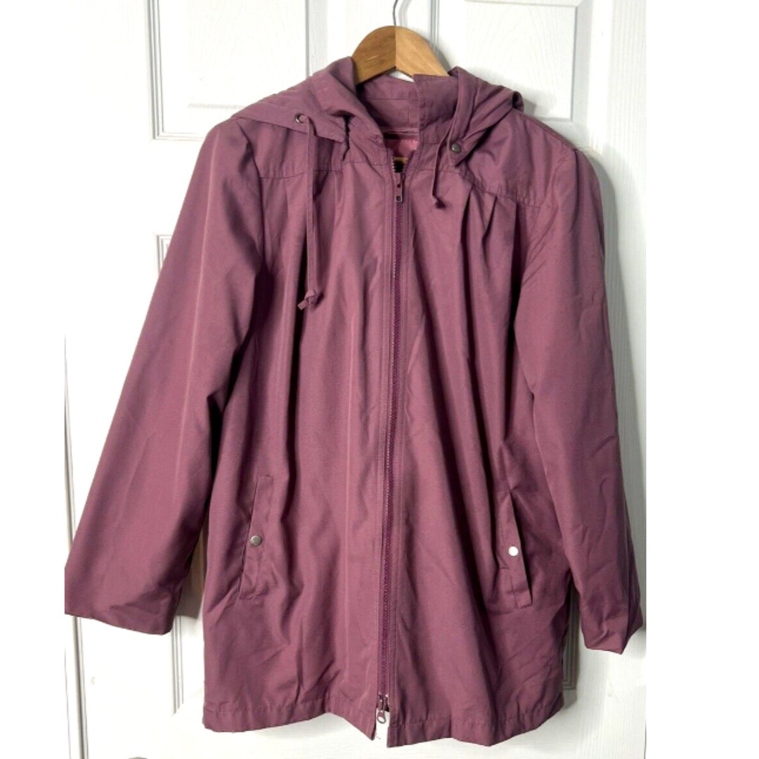 Vintage 1990s London Fog Mauve Coat With Zip-out Lining & Detachable ...