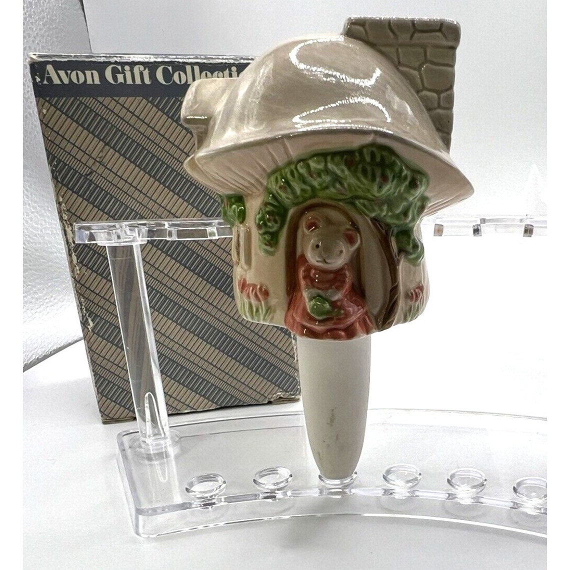 Vintage Avon Mouse House Plant Waterer Gift Collection Moisture Release ...