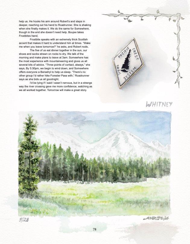 Travel Write Paint – A Pacific Crest Trail Memoir With Original ...