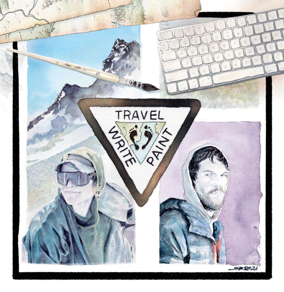 Travel Write Paint – A Pacific Crest Trail Memoir With Original ...