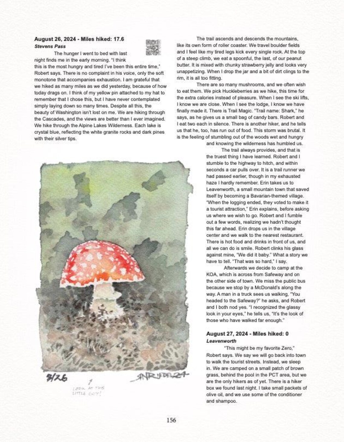 Travel Write Paint – A Pacific Crest Trail Memoir With Original ...