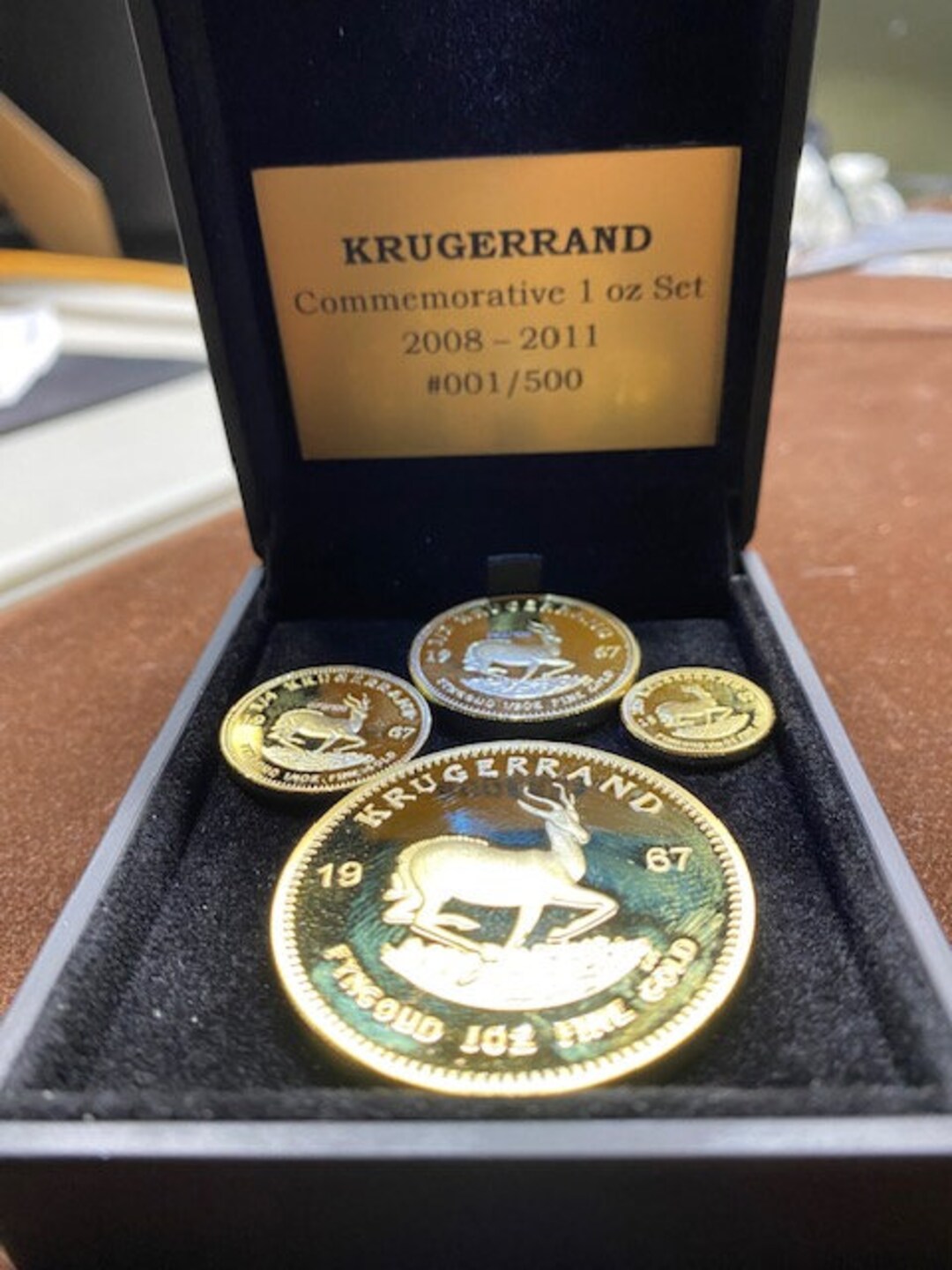 BRAND NEW Krugerrand Coin Collection Limited Edition 4 Rare Original ...