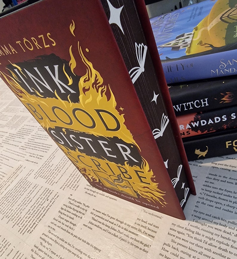 Ink Blood Sister Scribe Sprayed Edges Custom Made More Books Available ...