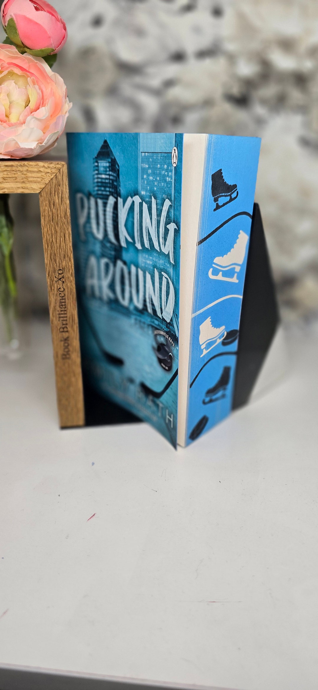 Emily Rath Pucking Around Paperback Sprayed Edges Custom Made - Etsy
