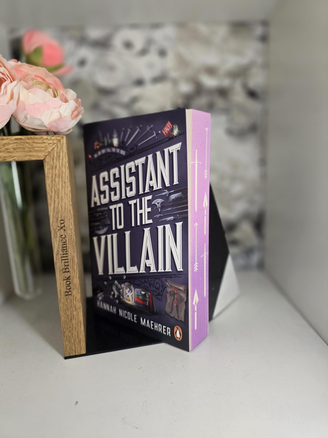 Hannah Nicole Maehrer Assistant To The Villain Custom Made Sprayed Edge Books More Books