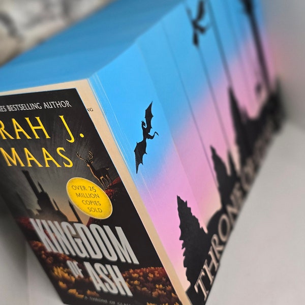 Throne of Glass Sprayed Edges Set - Etsy