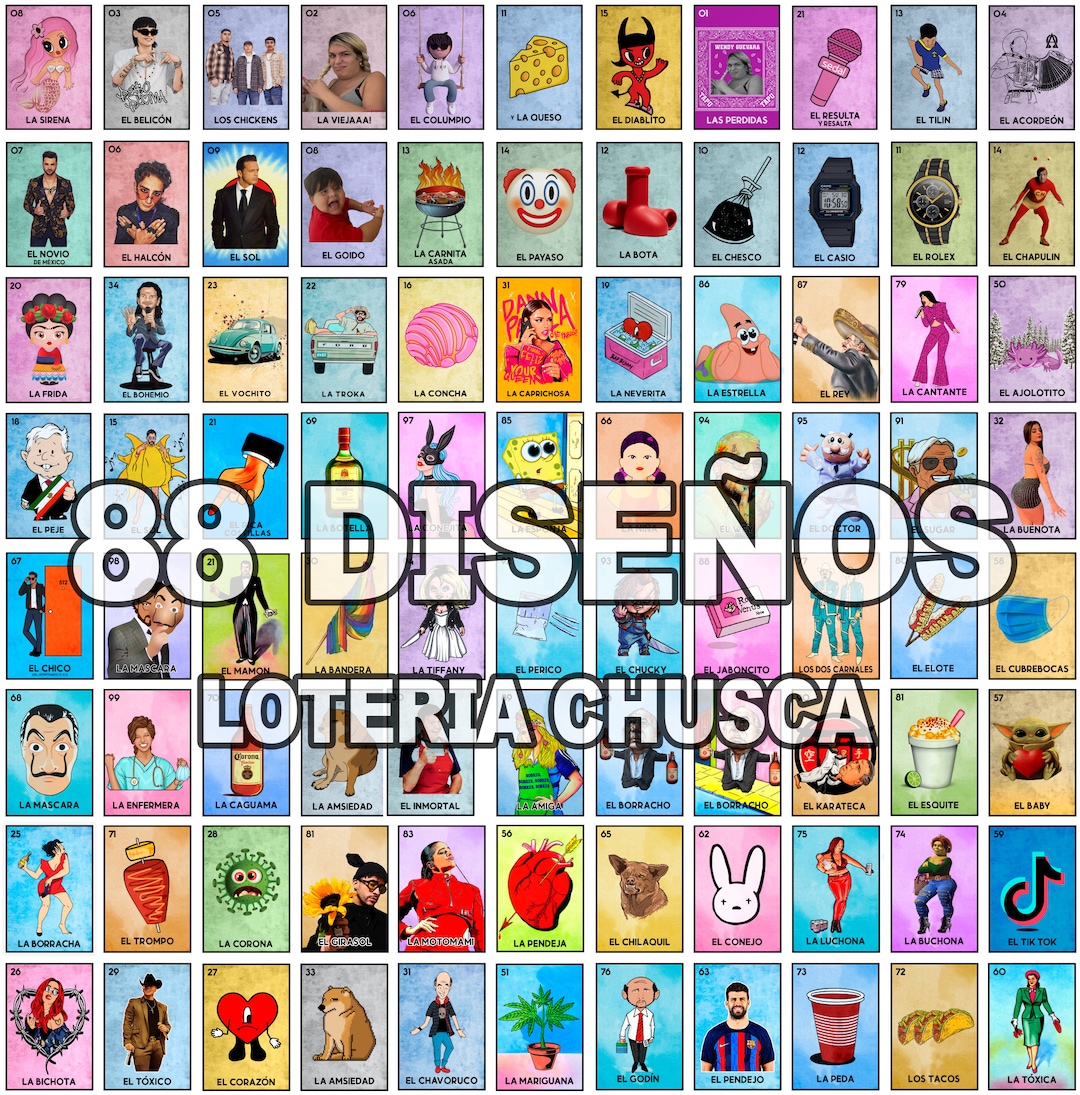 Loteria Special Edition - 88 Images (png) With High Quality - Perfect ...
