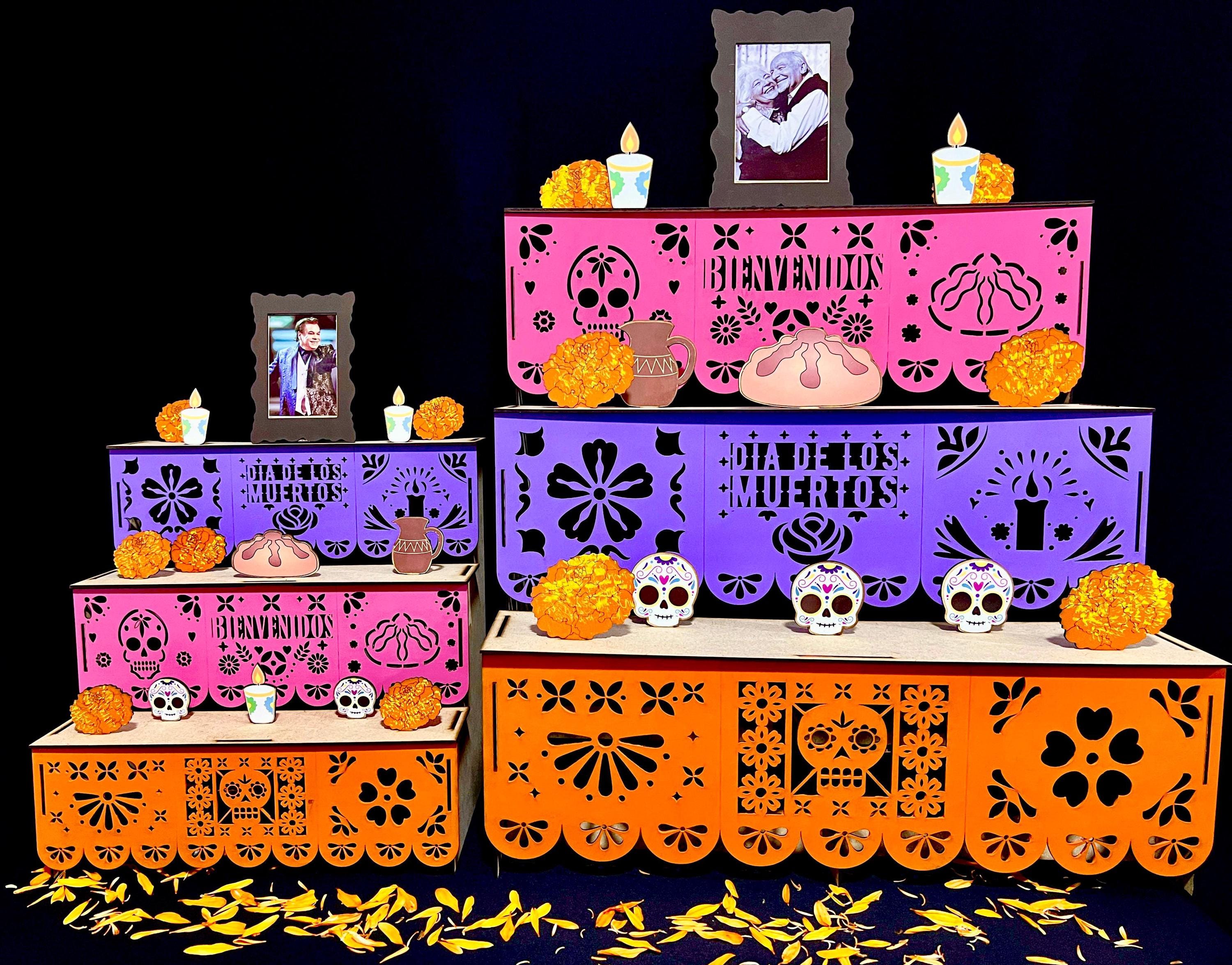 Altar mdf de 3mm Dia de muerto para corte LASER se manda en CDR Y DXF ...
