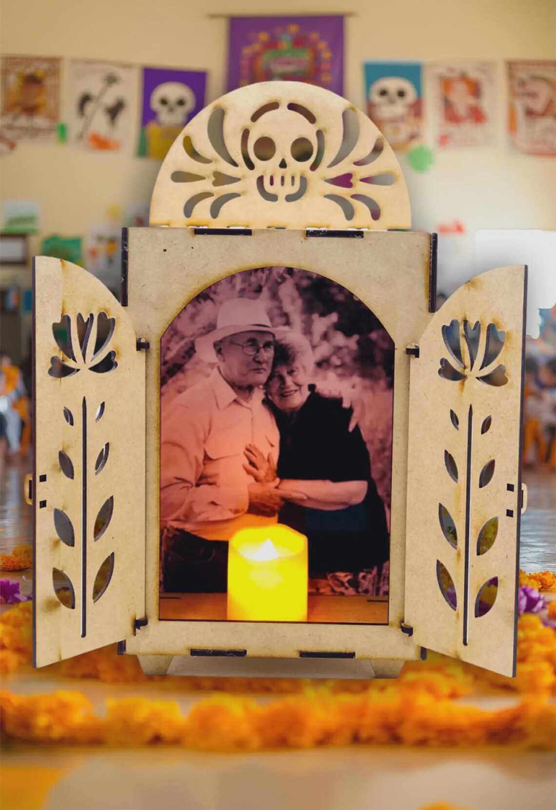 Altar dia de muertos, Nicho, ARCHIVO para corte laser para MDF 3mm ...