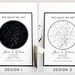 Personalised Star Map Valentine Gift, Night We Met Anniversary Gift ...