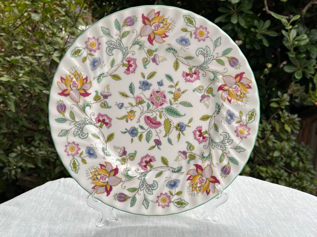 Minton Haddon Hall Dinner Plate, Vintage - Etsy