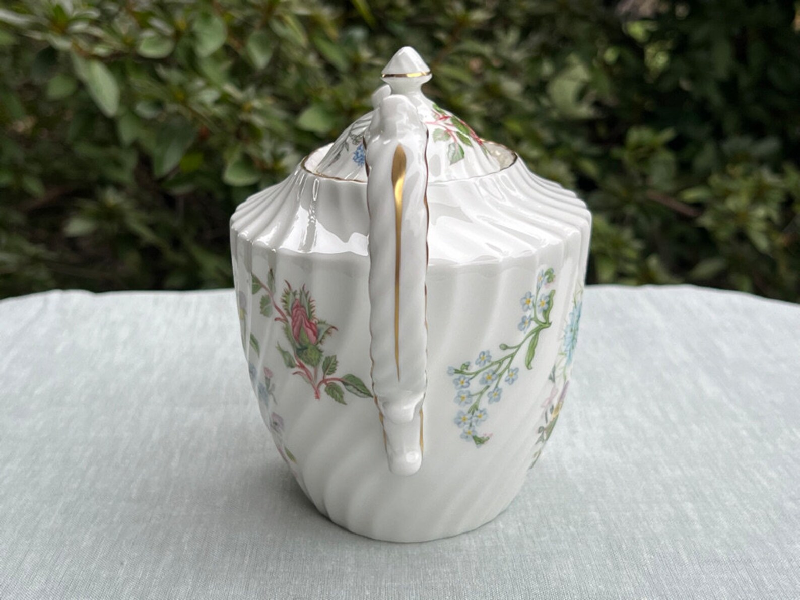 Rare Vintage Aynsley Wild Tudor Teapot - Etsy