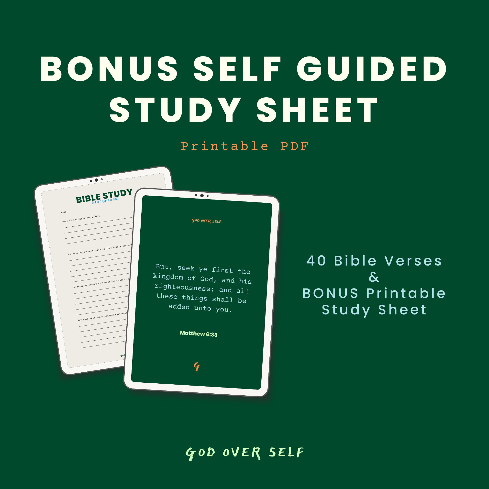 40 Bible Affirmation Cards | Christian Affirmations | Printable ...