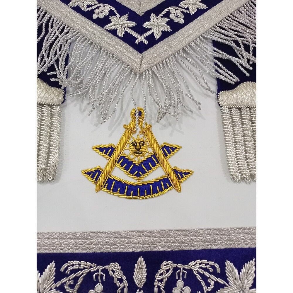 Masonic Regalia Past Masters Full Dressed Hand Embroidered Masonic ...