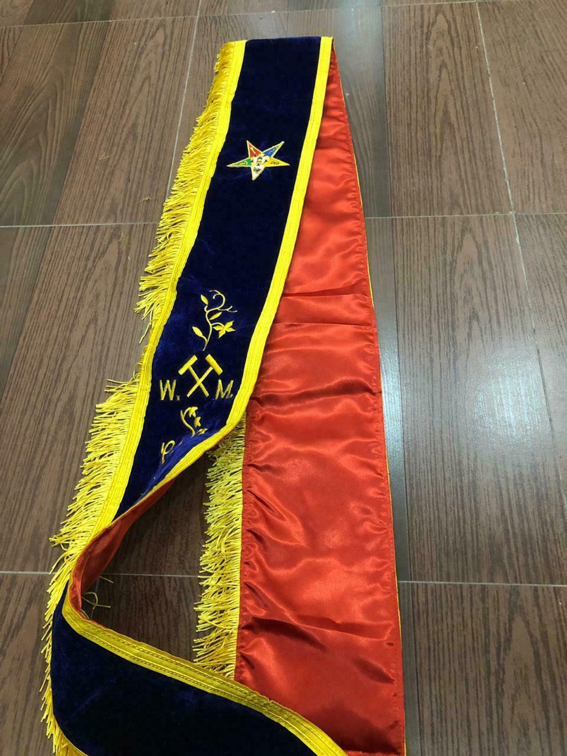 WM Worthy Matron Sashes, OES Sashes, Order of Eastern Star WM Sash - Etsy