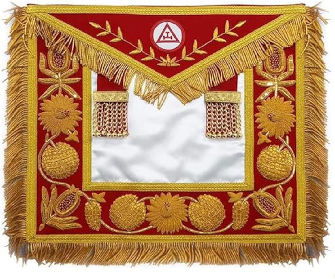Deluxe Grand High Priest Royal Arch Regalia Masonic Apron-masonic Past ...