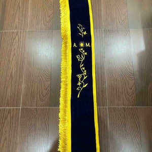 Masonic OES Order of Eastern Star AM Associate Matron Sash, OES Sashes ...
