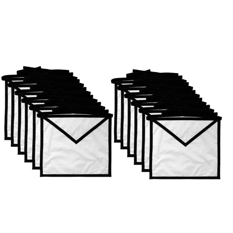 Masonic Cotton Duck Cloth FUNERAL APRONS - Pack of 12 - Etsy