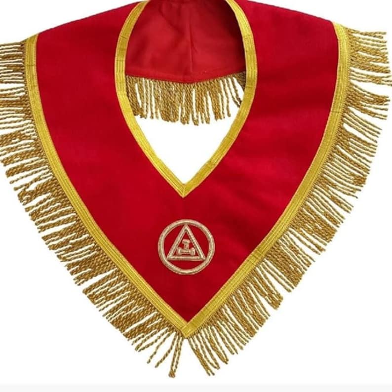 Masonic Royal Arch Mason Member Collar Hand Embroidered - Etsy