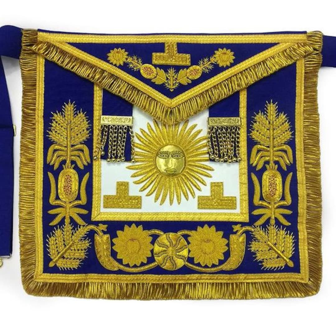 Deluxe Masonic Past Grand Master Apron Grand Lodge - Etsy