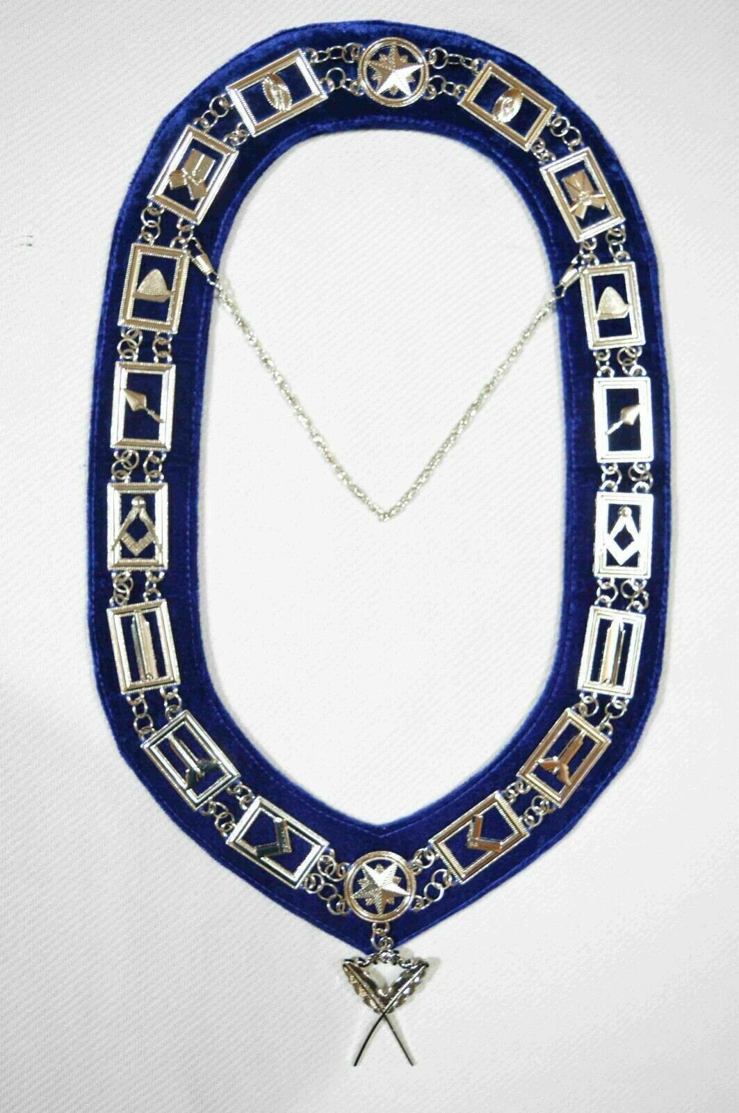 Masonic Regalia Blue Lodge Officer Secretary Apron Silver - Etsy