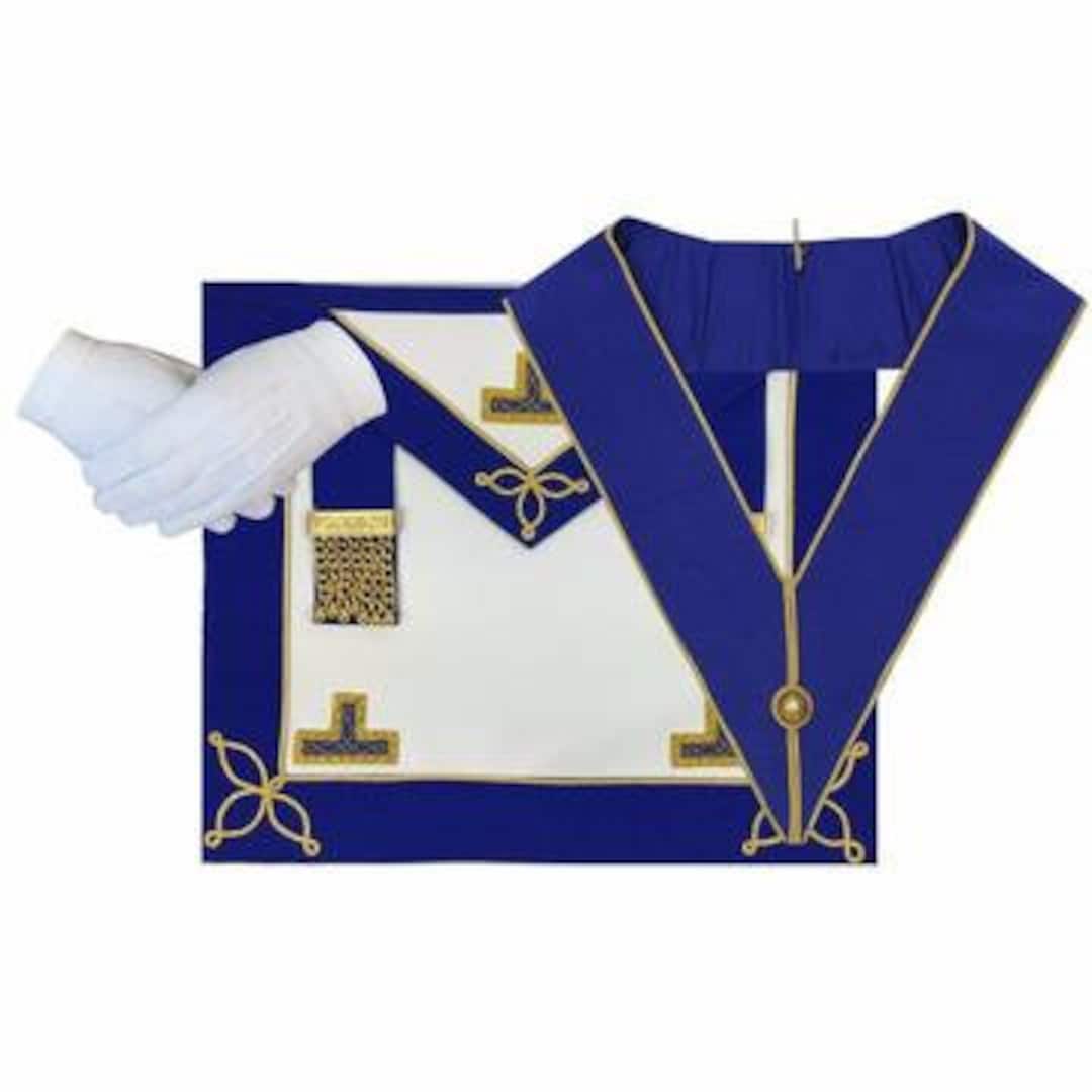 Masonic Craft Provincial Undress Apron and Collar With Gloves - Etsy