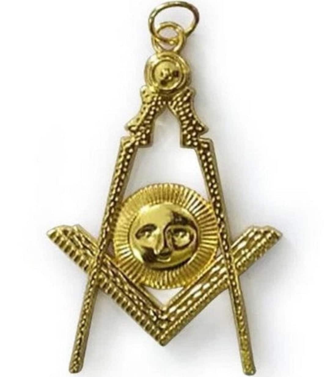 Masonic Gold Collar Jewel - Senior Deacon - Etsy